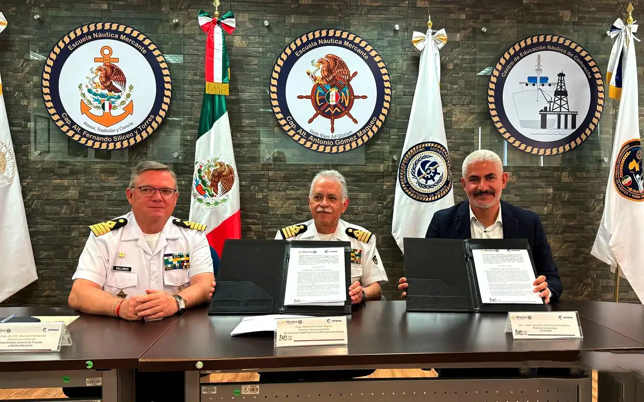 Cotemar firma convenio de colaboración con la Universidad Marítima y ...
